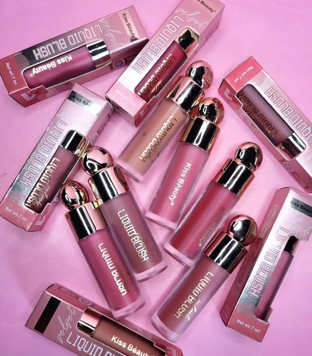 Kiss Beauty Velvet Liquid Blush Beauty Supply Honduras